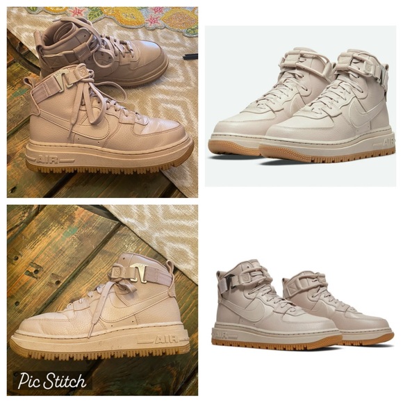 Nike | Shoes | Nike Womens Wmns Air Force High Utility Dc3584 20 Fossil ...